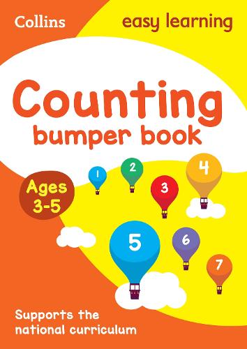Counting Bumper Book Ages 3-5 by Collins Easy Learning | Waterstones
