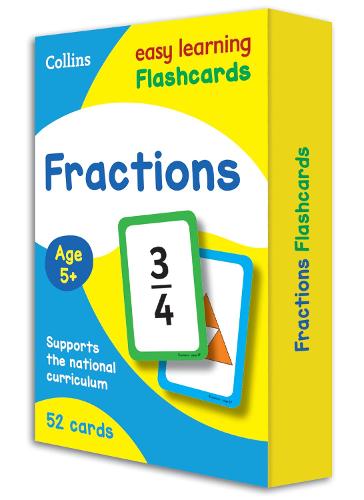 Fractions Flashcards by Collins Easy Learning | Waterstones