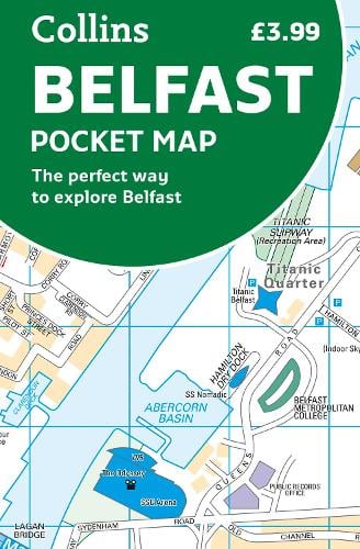 Belfast Pocket Map by Collins Maps | Waterstones