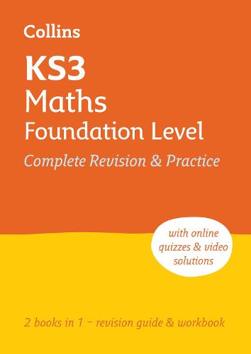KS3 Maths Foundation Level All-in-One Complete Revision and Practice by ...