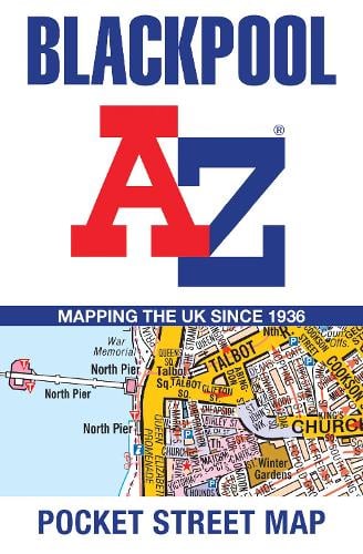 Blackpool A-Z Pocket Street Map by A-Z Maps | Waterstones