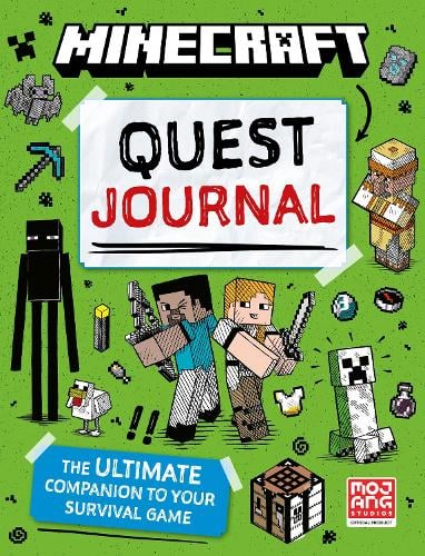 Minecraft Quest Journal by Mojang AB | Waterstones