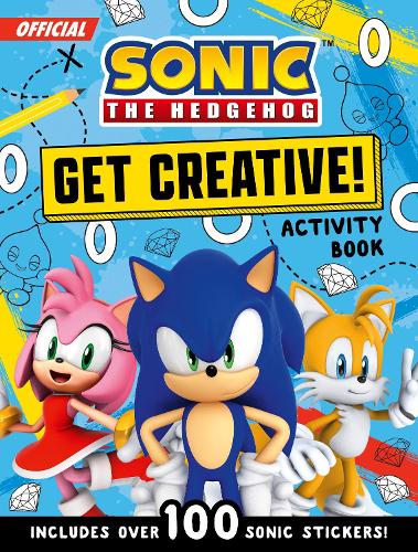 Sonic The Hedgehog Get Creative! Sticker Activity Book by Sonic The ...