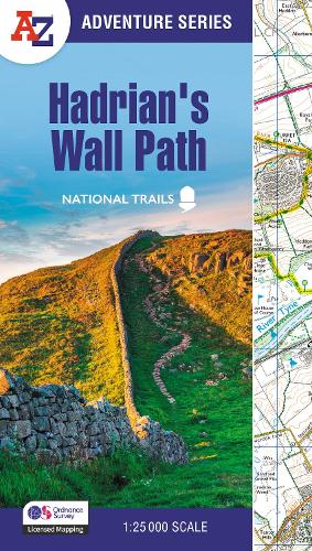 Hadrian's Wall Path by A-Z Maps | Waterstones