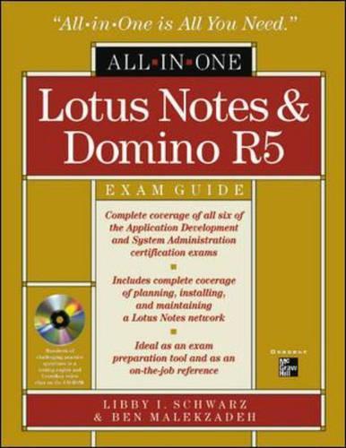 Lotus Notes and Domino R5 All-In-One Exam Guide by Libby Ingrassia ...