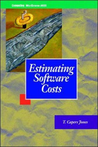 Estimating Software Costs by T.Capers Jones | Waterstones