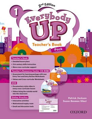 Everybody Up: Level 1: Teacher's Book Pack with DVD, Online Practice ...