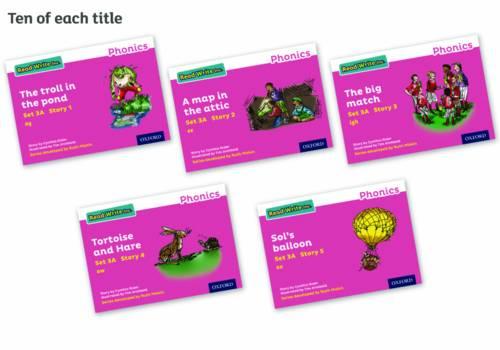 Read Write Inc. Phonics: Pink Set 3A Storybook Pack of 50 by Cynthia ...