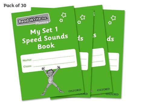 Read Write Inc. Phonics: My Set 1 Speed Sounds Book (Pack of 30) by ...