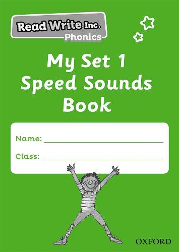 Read Write Inc. Phonics: My Set 1 Speed Sounds Book Pack of 5 - Read ...