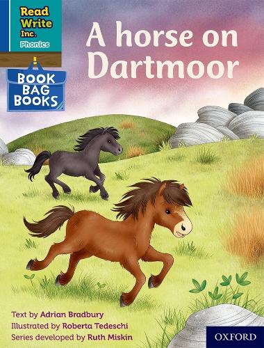 Read Write Inc. Phonics: A horse on Dartmoor (Blue Set 6 Book Bag Book ...