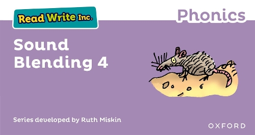 Read Write Inc. Phonics: Sound Blending Book 4 by Ruth Miskin, Tim ...