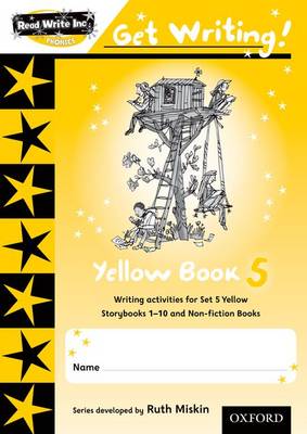 Read Write Inc. Phonics: Get Writing!: Yellow Book 5 by Ruth Miskin ...