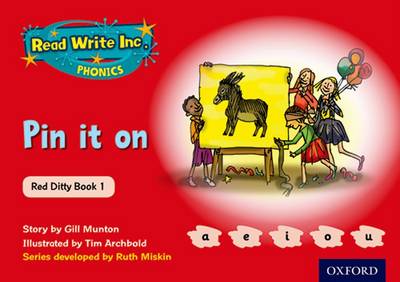 Read Write Inc. Phonics: Red Ditty Book 1 Pin It On by Ruth Miskin ...