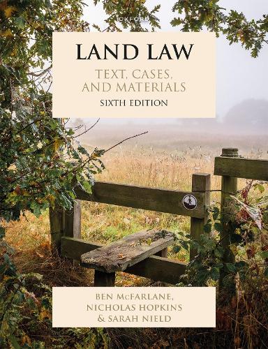 Land Law by Ben McFarlane, Nicholas Hopkins | Waterstones
