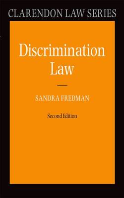 Discrimination Law by Sandra Fredman FBA | Waterstones