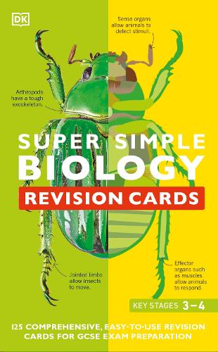 Super Simple Biology Revision Cards Key Stages 3 and 4 by DK | Waterstones