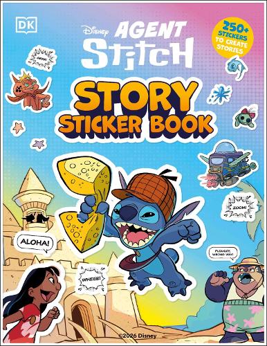 Disney Stitch Story Sticker Book by DK | Waterstones