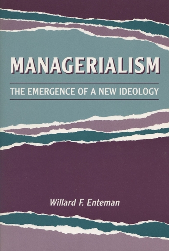 Managerialism by Willard F. Enteman | Waterstones