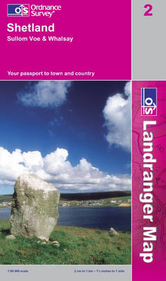 Shetland - Sullom Voe and Whalsay by Ordnance Survey | Waterstones
