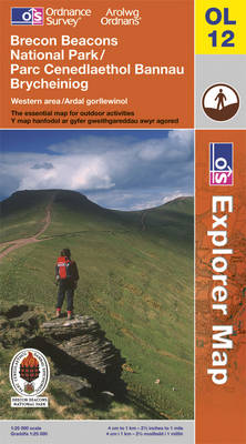 Brecon Beacons National Park - Western & Central Areas by Ordnance ...