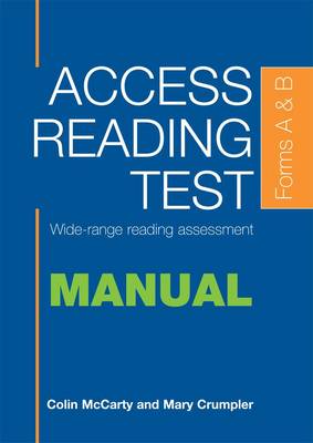 Access Reading Test: Manual by Colin McCarty, Mary Crumpler | Waterstones