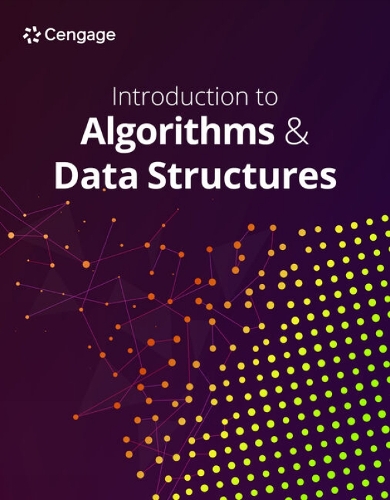 Introduction To Algorithms And Data Structures By Cengage Waterstones 5413