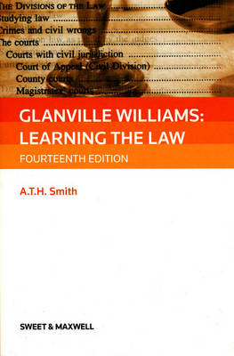 Learning the Law by Glanville L. Williams, A. T. H. Smith | Waterstones