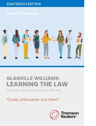 Glanville Williams: Learning the Law by Charlotte Harrison, Amanda ...