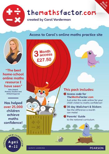 The Maths Factor: 3 Months Access to Carol Vorderman's themathsfactor ...