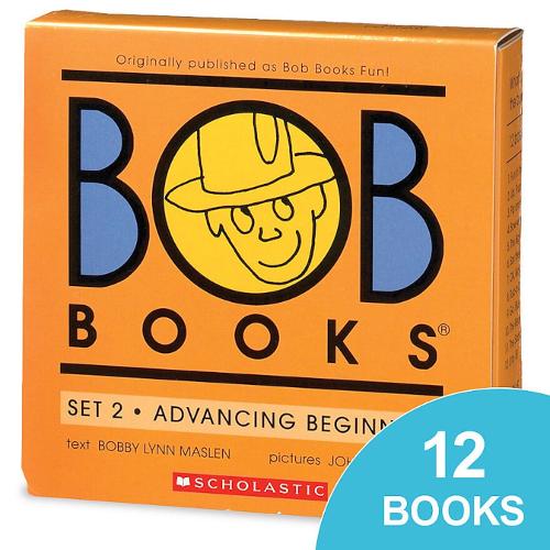 Bob Books: Set 2 - Advancing Beginners Box Set (12 books) by Bobby Lynn ...