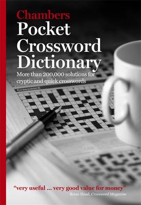 Chambers Pocket Crossword Dictionary by Chambers | Waterstones