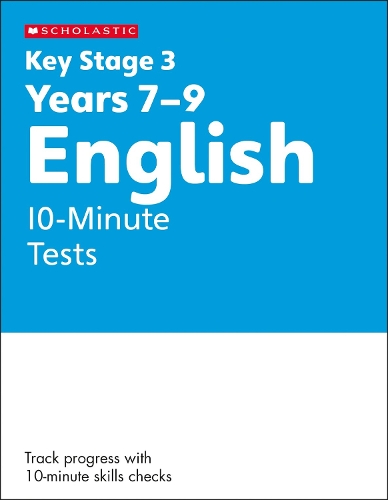 KS3 English 10-Minute Tests Years 7-9 with answers. by Cindy Torn ...