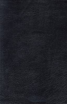 NKJV, Reference Bible, Giant Print, Bonded Leather, Black, Red Letter ...