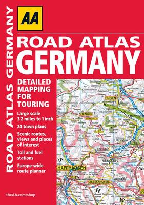 AA Road Atlas Germany by AA Publishing | Waterstones