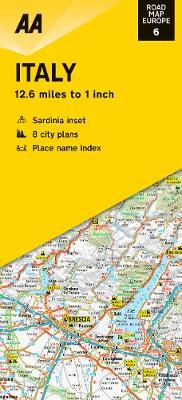 Road Map Italy | Waterstones