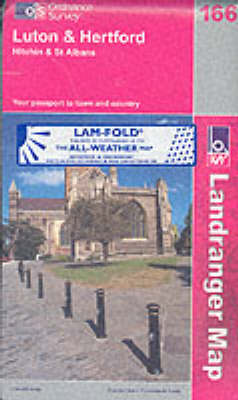Luton and Hertford, Hitchin and St.Albans by Ordnance Survey | Waterstones