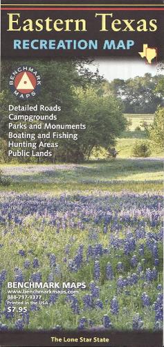 Texas East Recreation Map by National Geographic Maps | Waterstones