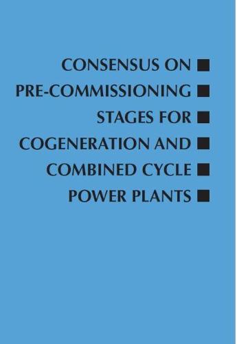 Consensus on Pre-Commissioning Stages for Cogeneration and Combined ...