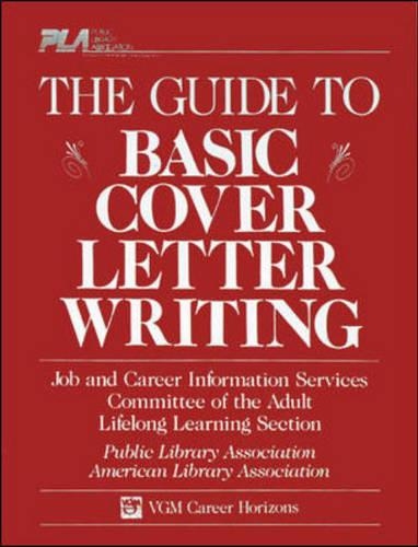 Guide to Basic Cover Letter Writing by Public Library Association ...
