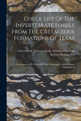 Check List Of The Invertebrate Fossils From The Cretaceous Formations ...
