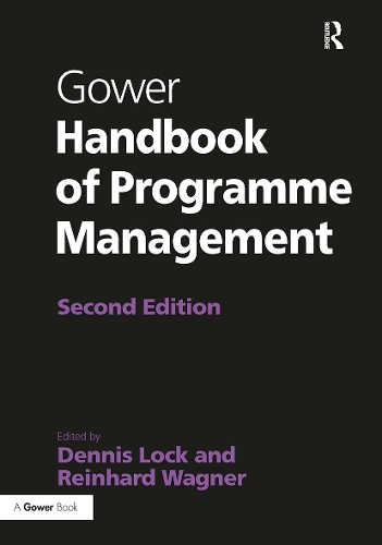 Gower Handbook of Programme Management by D Lock, Reinhard Wagner ...
