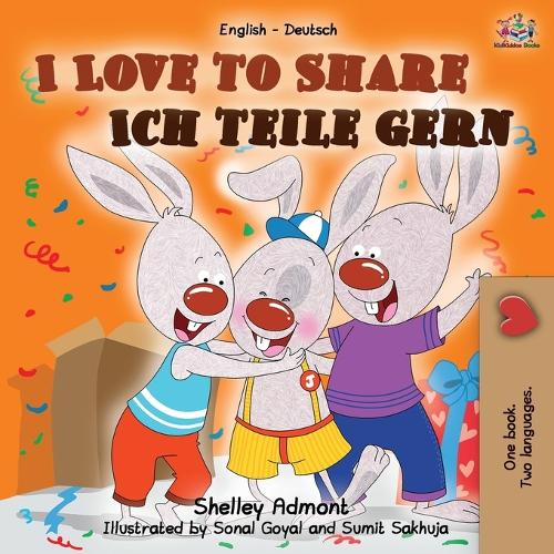 I Love to Share (English German Bilingual Book) by Shelley Admont ...