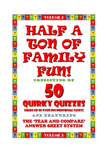 HALF A TON OF FAMILY FUN! by ALAN O'BRIEN | Waterstones
