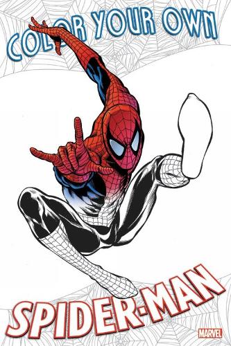 Color Your Own Spider-man by Marvel Comics | Waterstones