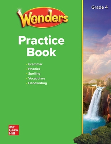 WONDERS PRACTICE BOOK GRADE 4 STUDENT EDITION by 4 | Waterstones