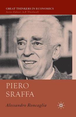 Piero Sraffa by A. Roncaglia | Waterstones