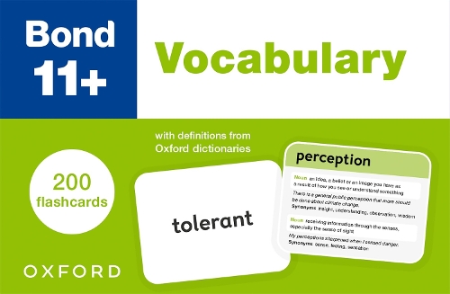 Bond 11+: Bond 11+ Vocabulary Flashcards: 200 flashcards ready for the ...