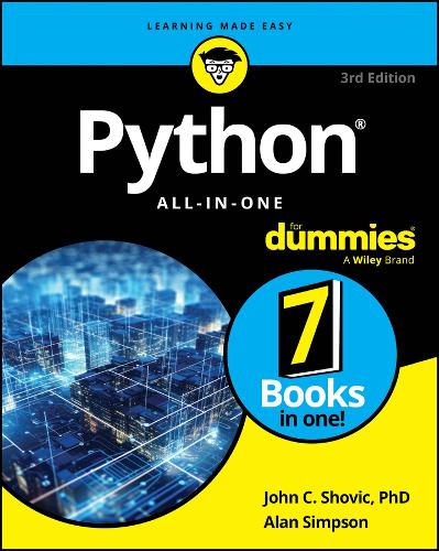 Python All-in-One For Dummies by John C. Shovic, Alan Simpson | Waterstones
