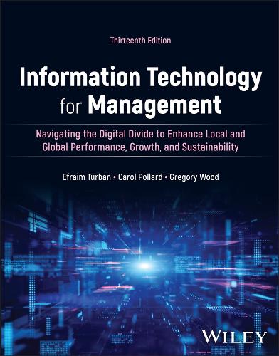Information Technology for Management, with eBook Access Code by Efraim ...